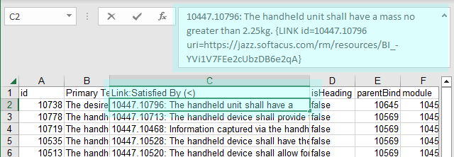 Tips and Tricks for Import/Export Excel from IBM DOORS NG