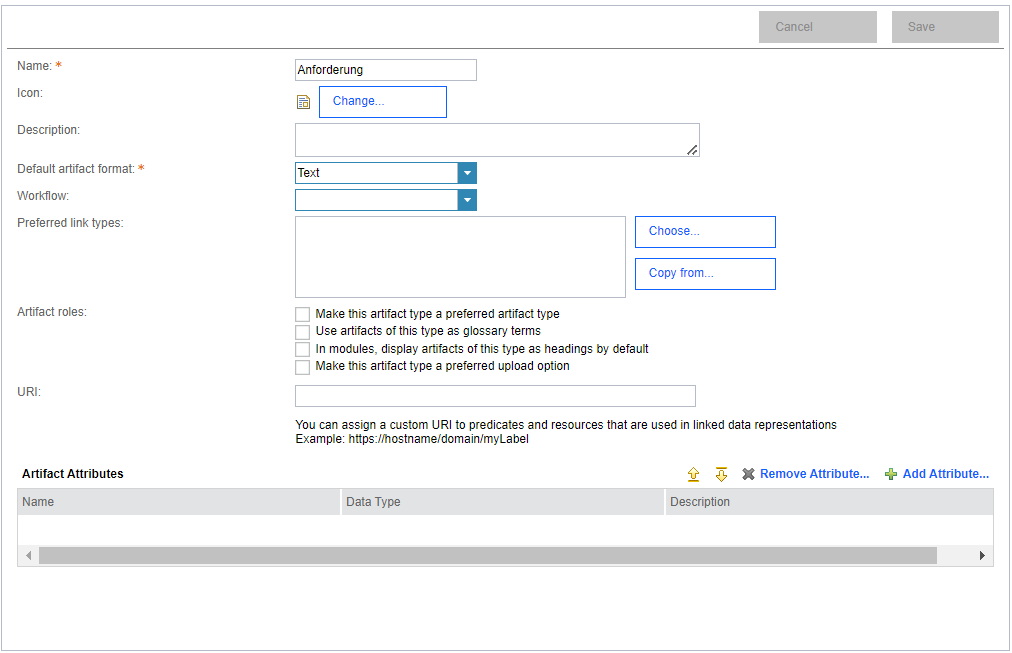 Artifact Generator User Manual