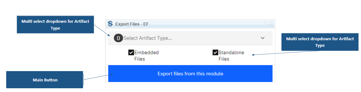 Export Files User Manual