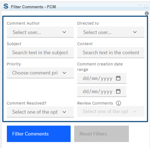 Filter Comments User Manual